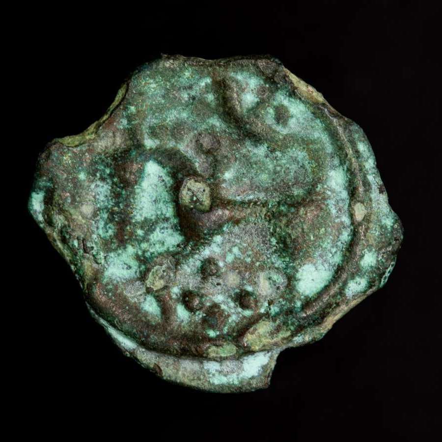 Tribu celta en Senones. AE Potin fundido, c. 100-50 a. C. | Lucernae ...