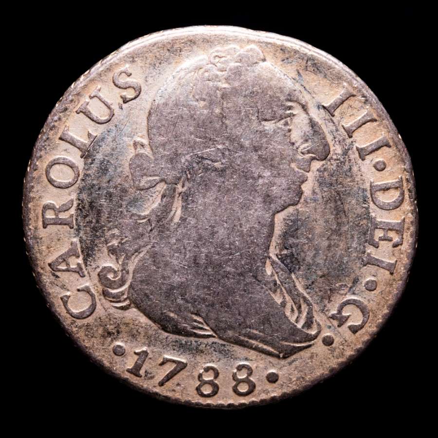 Carlos III (1759-1788), 2 Reales. Sevilla, 1788 C. | Lucernae Numismática