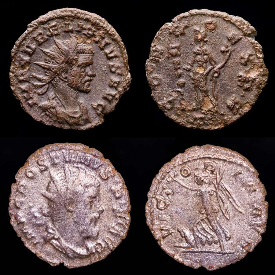 Imperio Romano - Lote de dos monedas | Lucernae Numismática