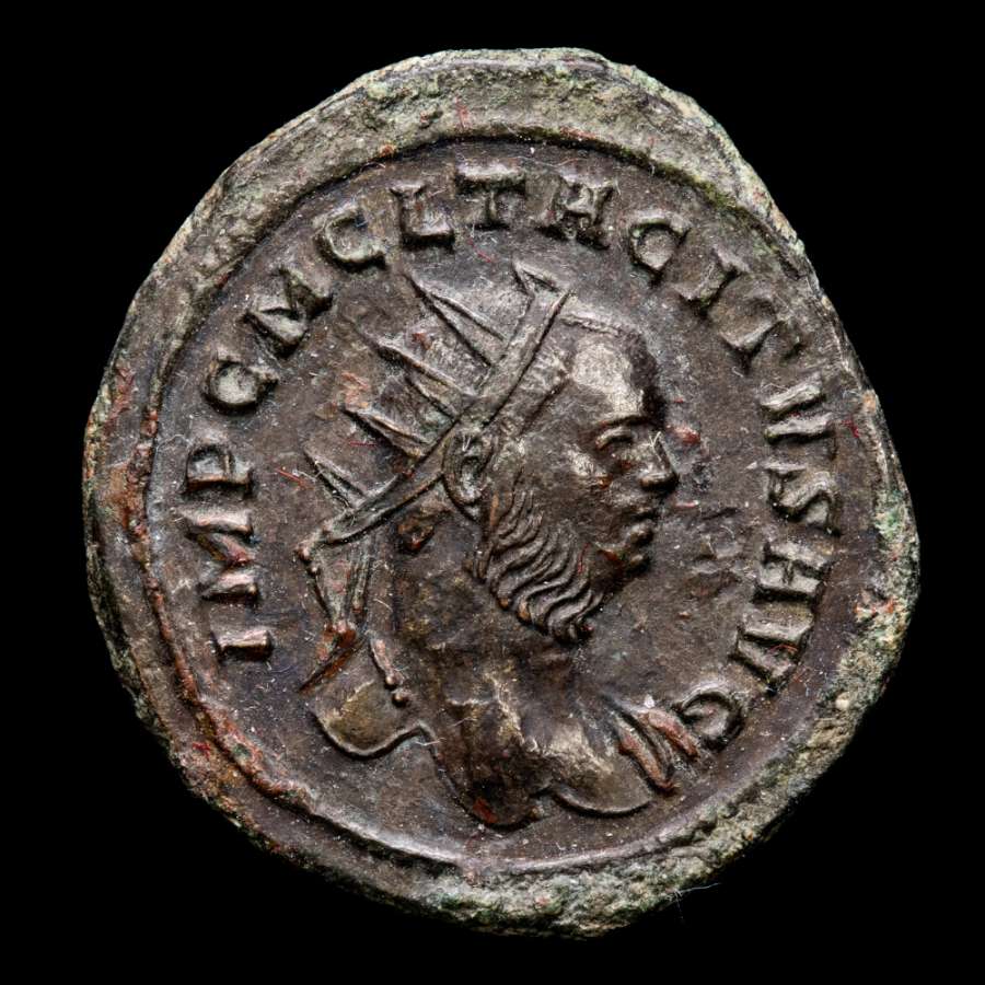 Tacito (275-276). Antoniniano, Rome, 275 d.C. LAETITIA FVND / XXIR ...