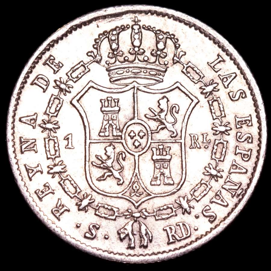 España - Isabel II, Real de plata. 1850. Ceca de Sevilla. | Lucernae ...