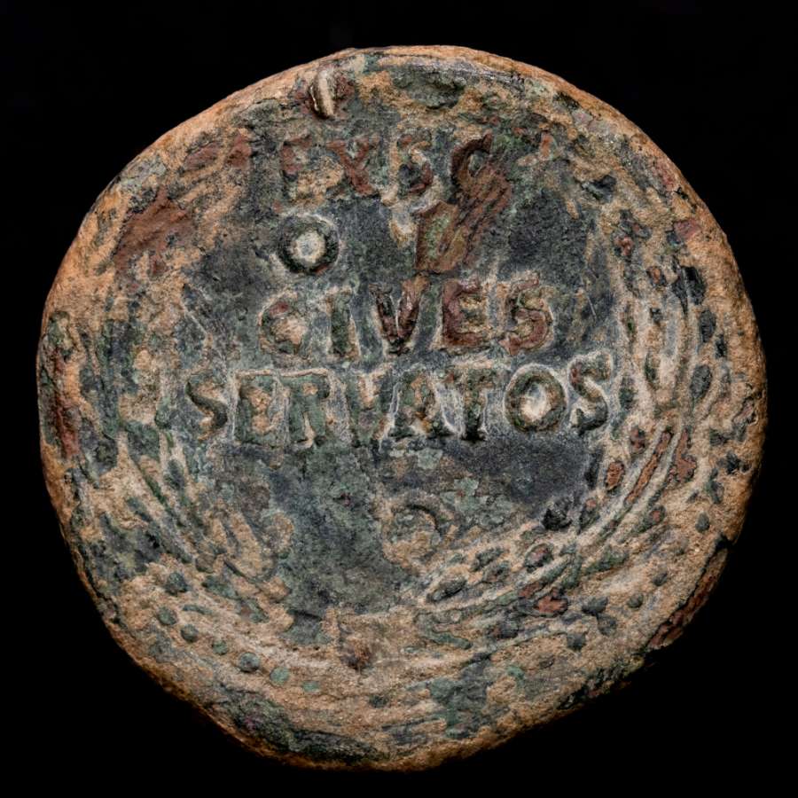 Imperio Romano - Sestercio de bronce, Claudio I, Roma, 50 d.C ...
