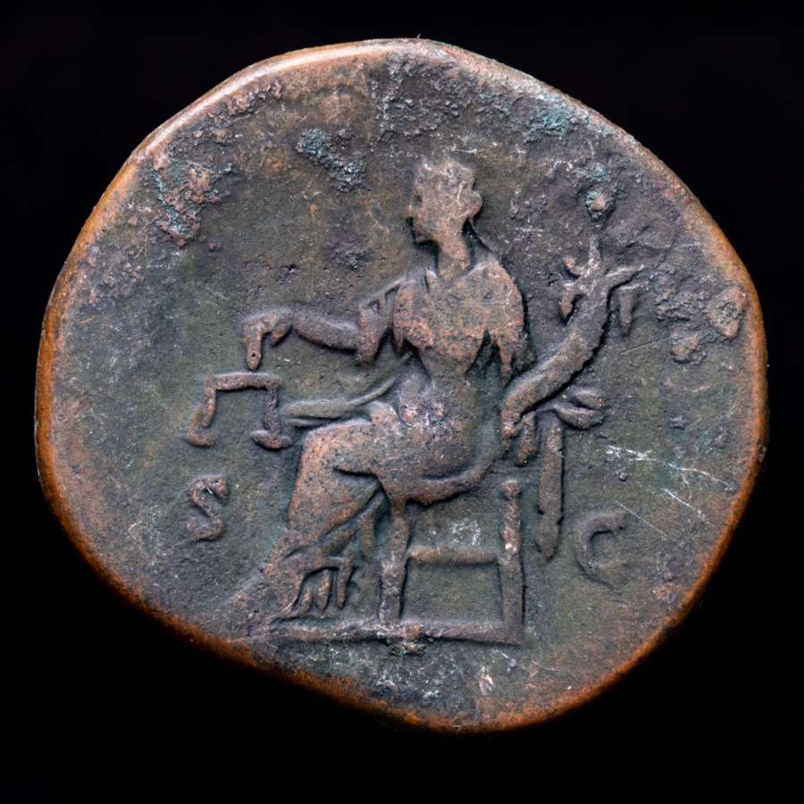 Imperio Romano - Sestercio. Marco Aurelio, Aequitas. Roma, 168 d.C ...
